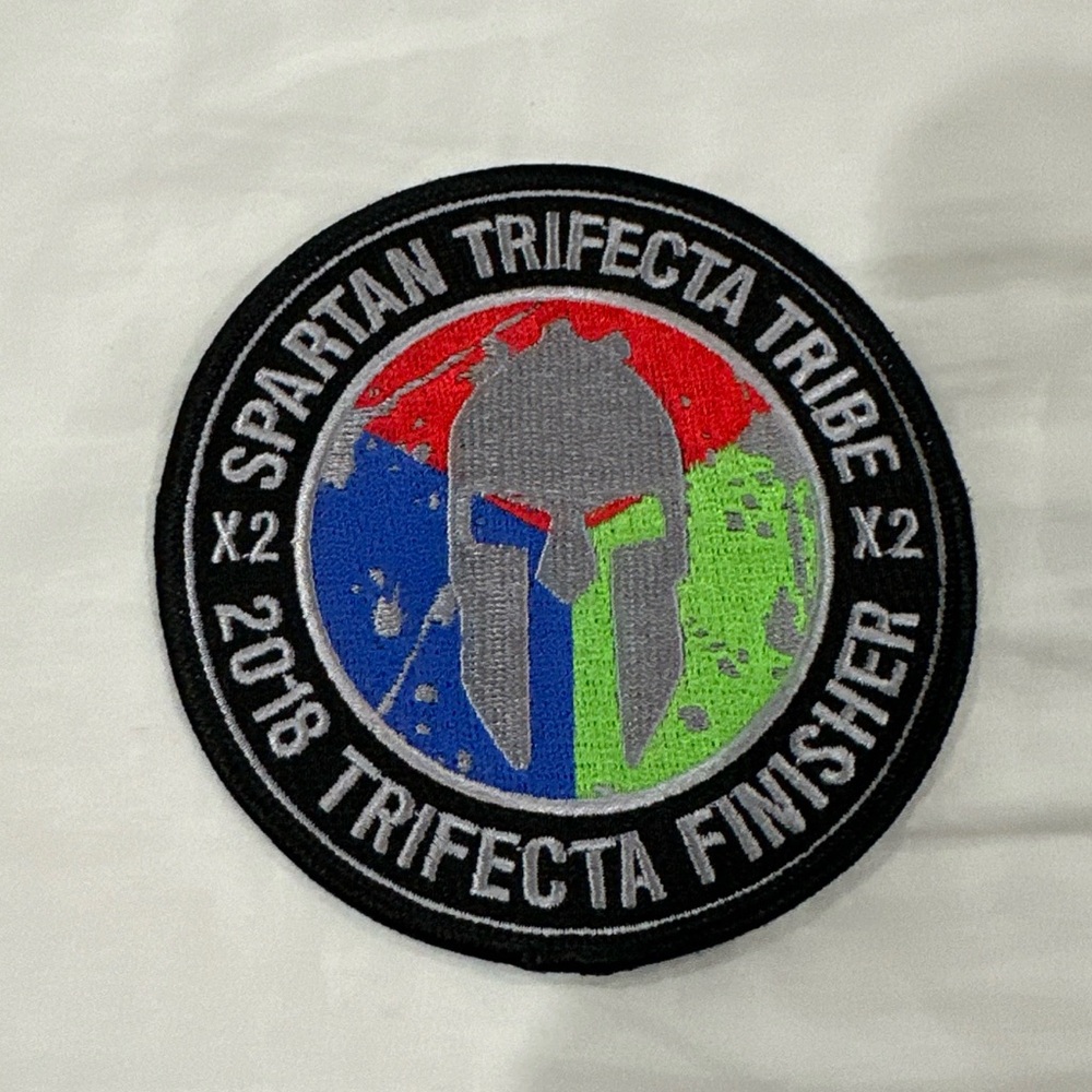 2018 Spartan Sprint Stadium Finisher Patch 2018 X2 - … - Gem